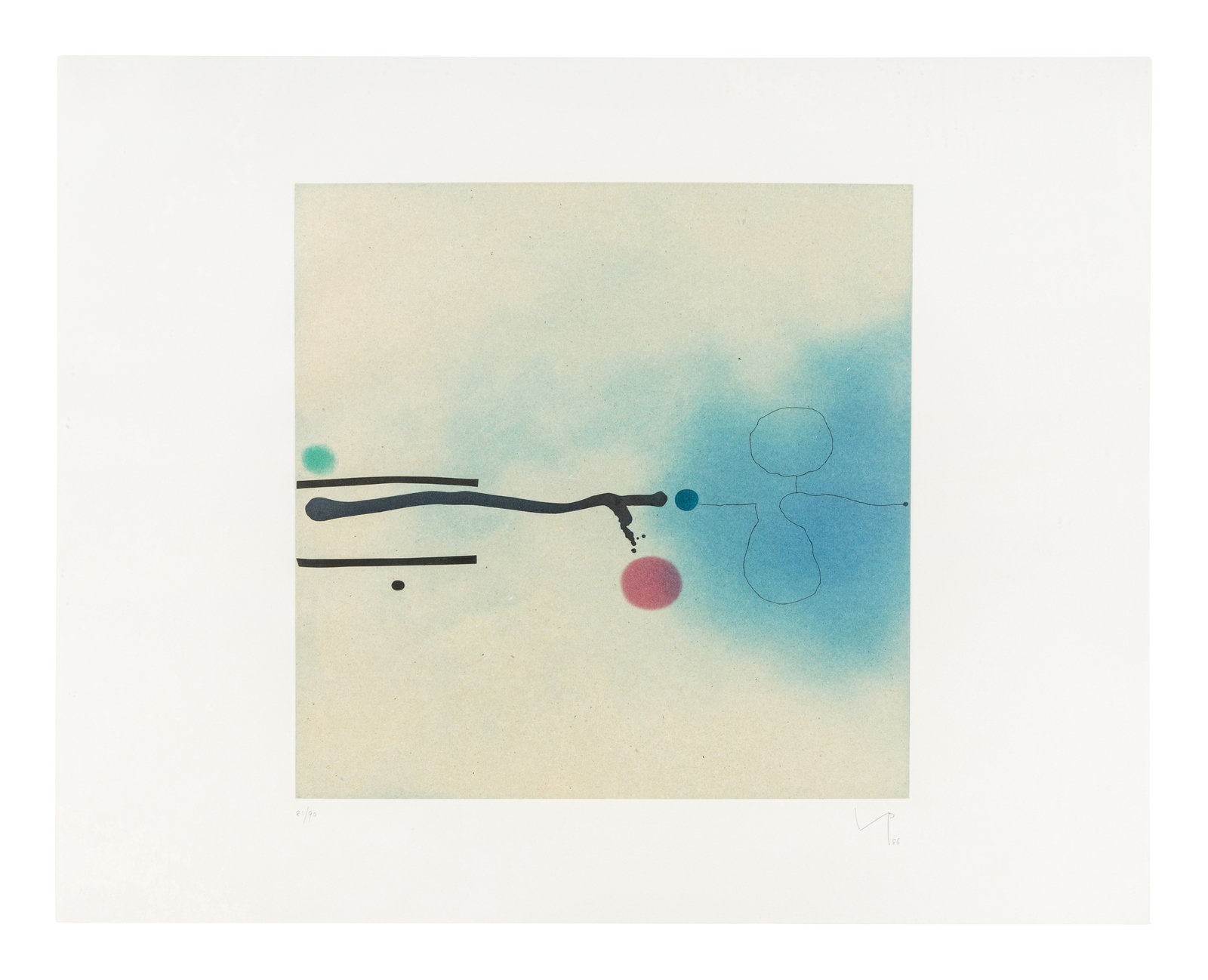Victor Pasmore | Points of Contact No 3 (1965) | MutualArt