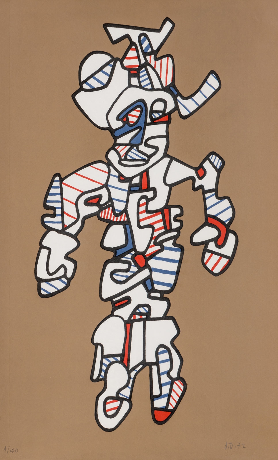 Jean Dubuffet | “Self Portrait” | MutualArt