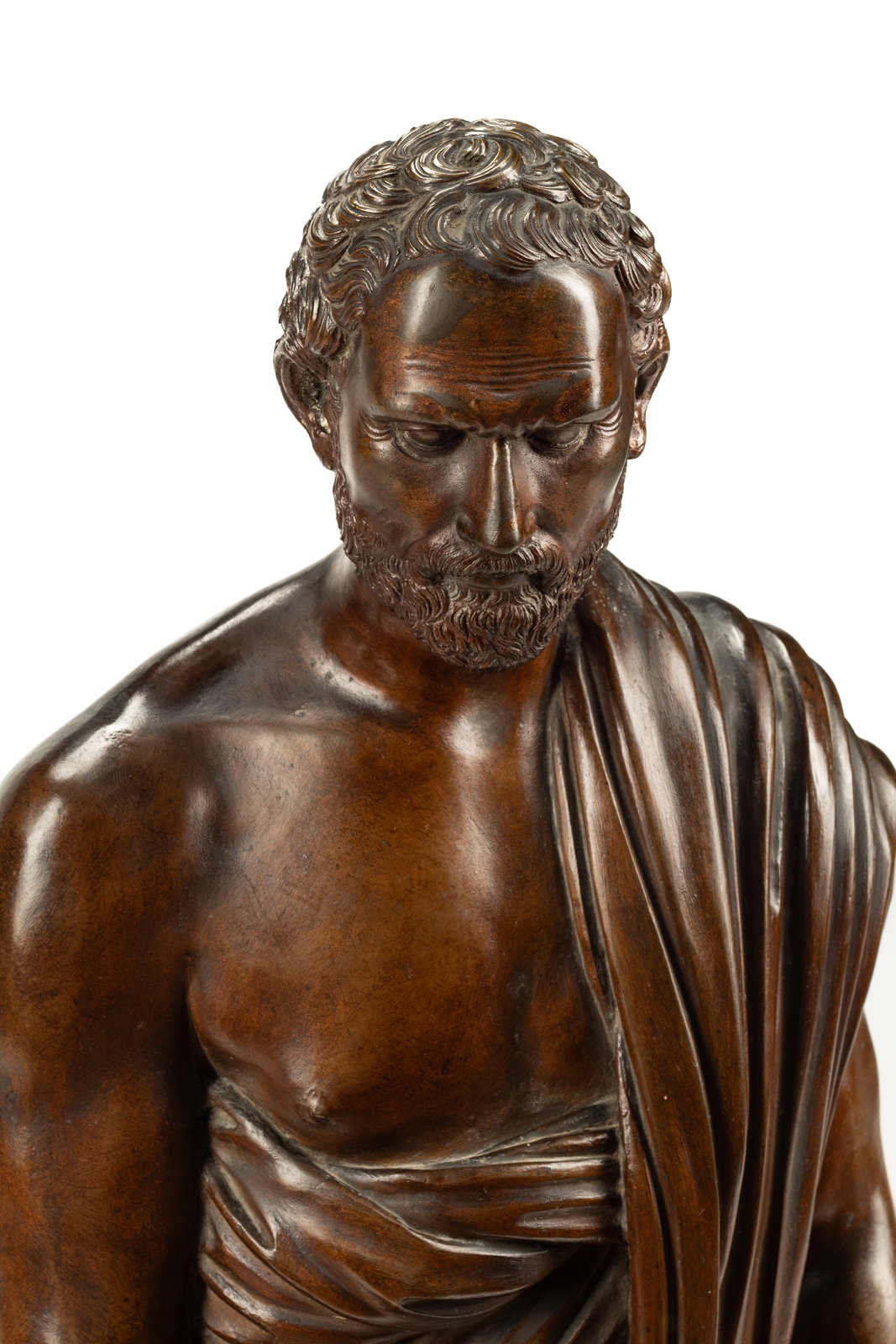Italian School, 19th Century | An Italian Bronze Figure of Demosthenes ...