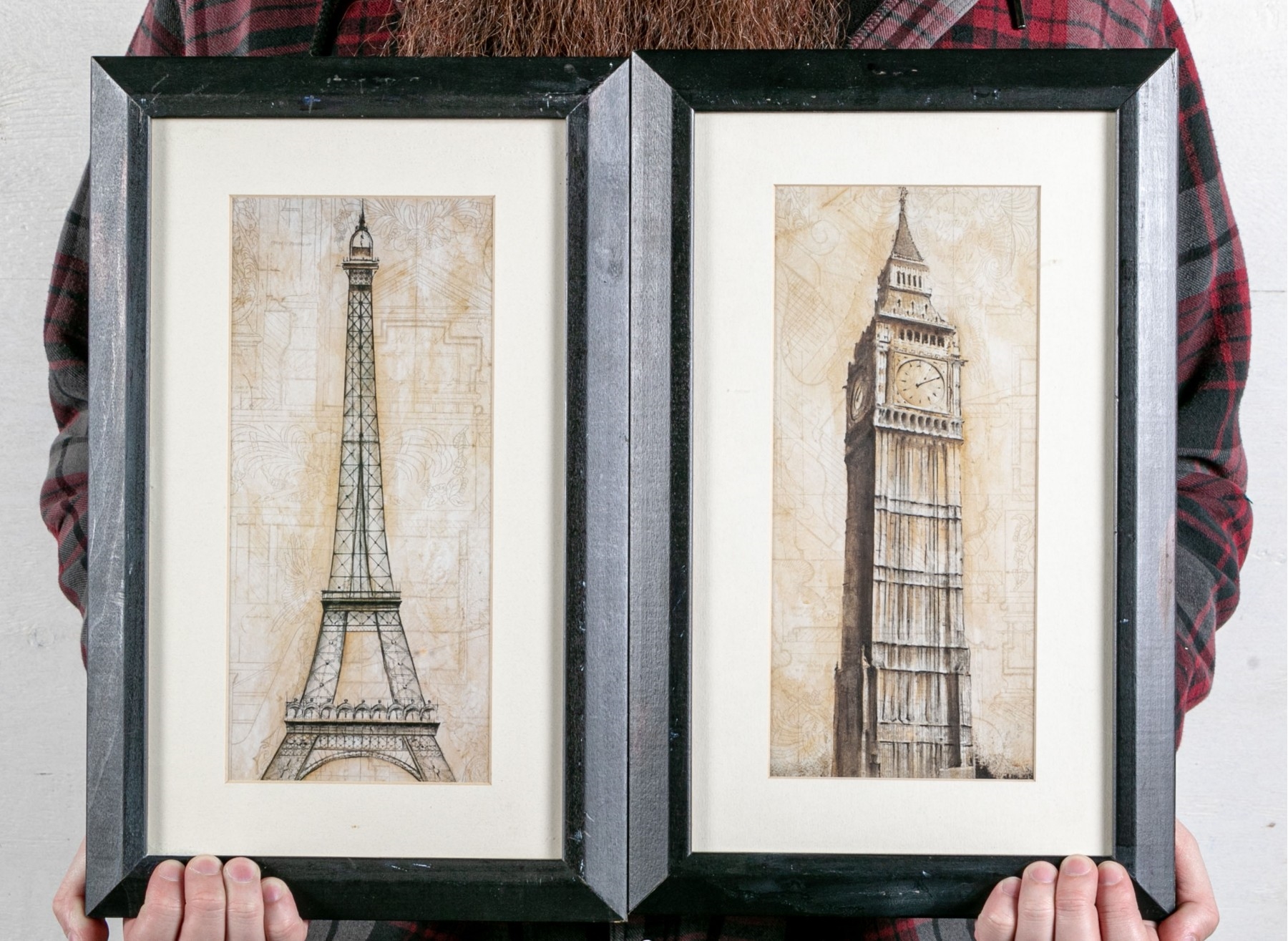John Douglas | Big Ben And Eiffel Tower | MutualArt