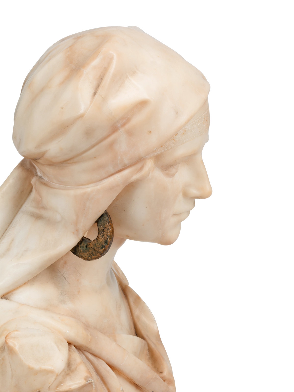Italian School, 19th Century | An Italian Alabaster Bust (Late 19th ...