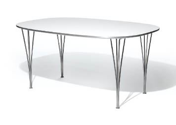 Piet Hein | Model B612: Super Ellipse Table | MutualArt