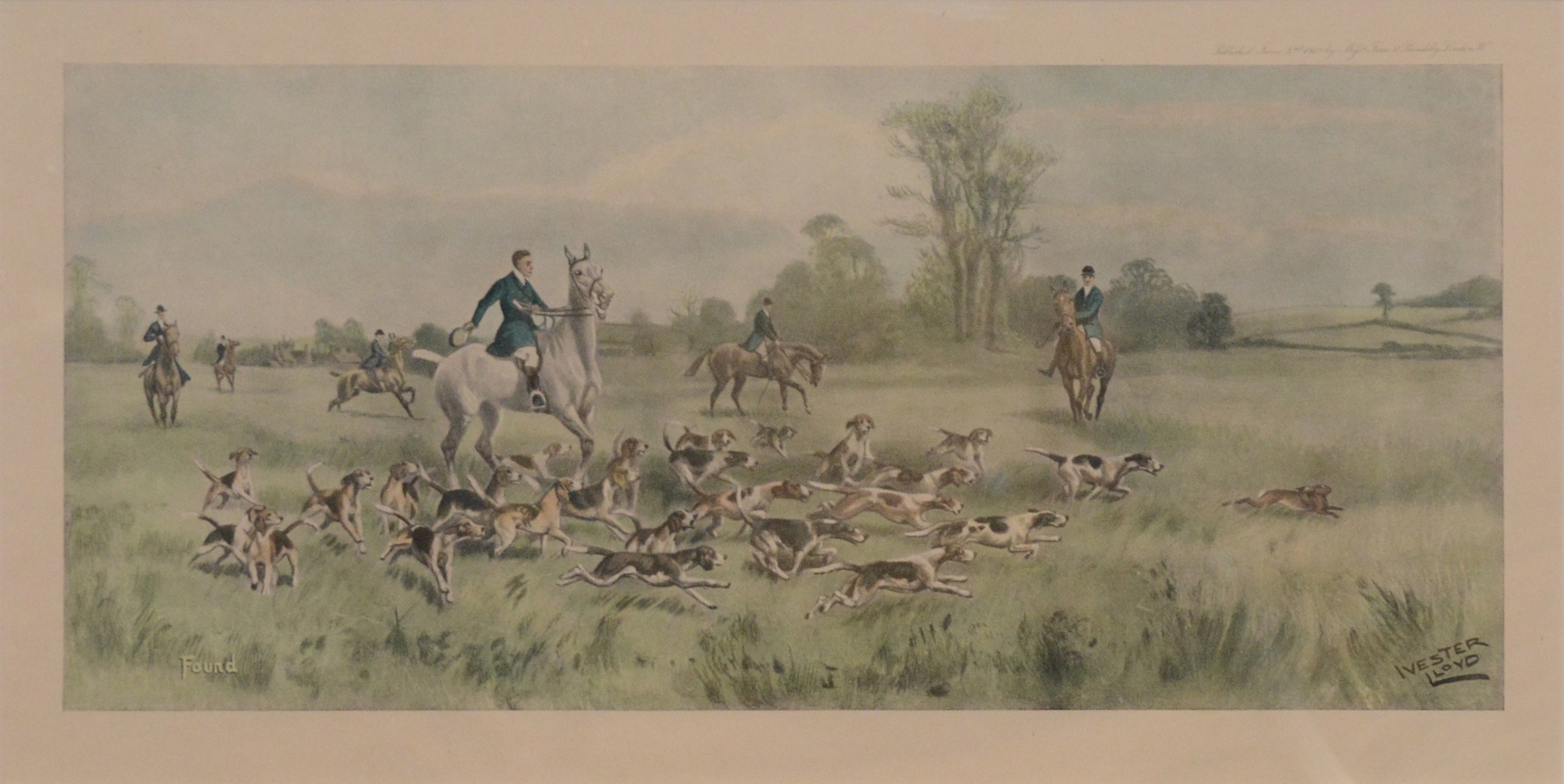 Thomas Ivester Lloyd | set of four hunting prints | MutualArt
