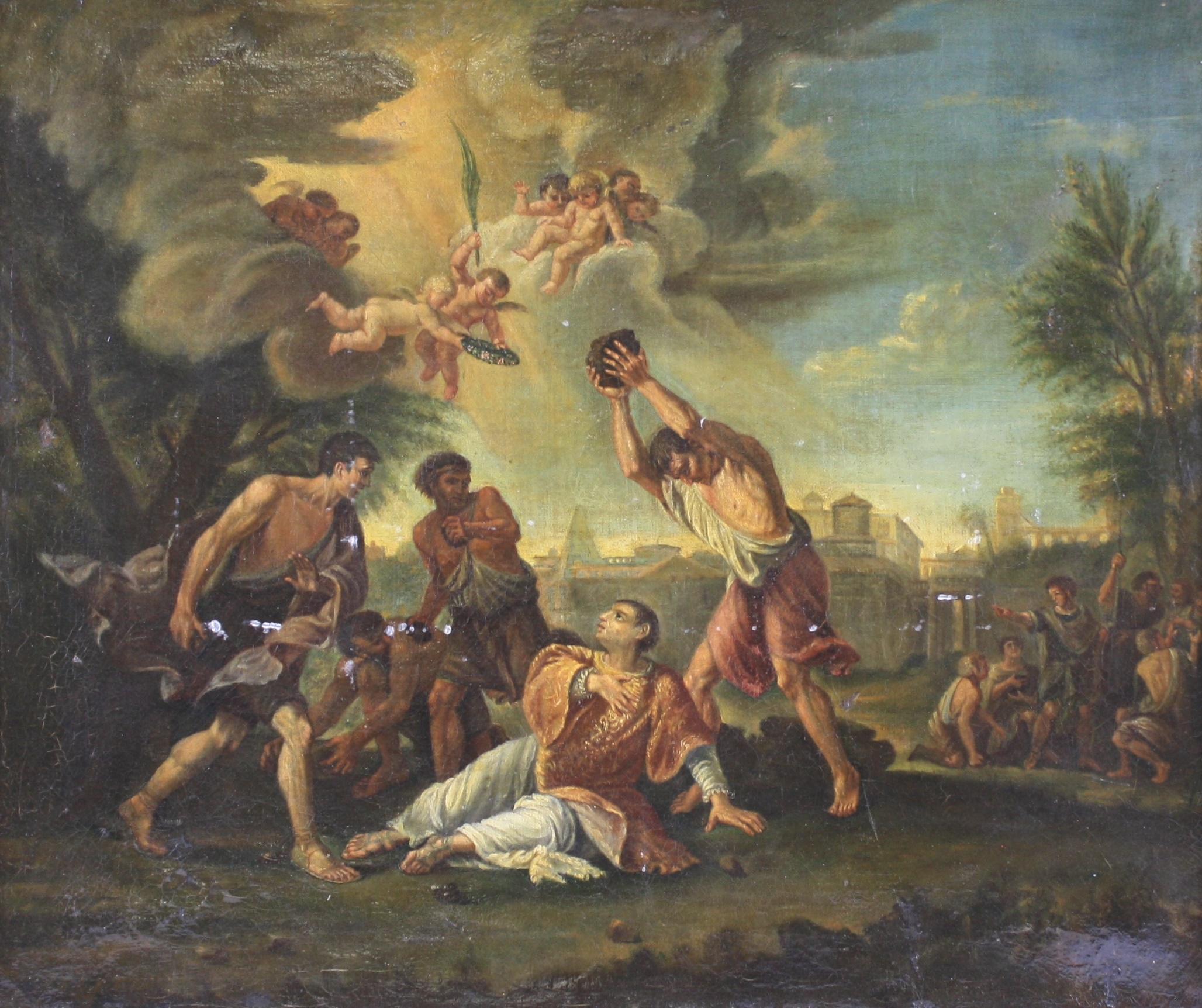 Filippo Lauri | The martyrdom of St Stephen | MutualArt