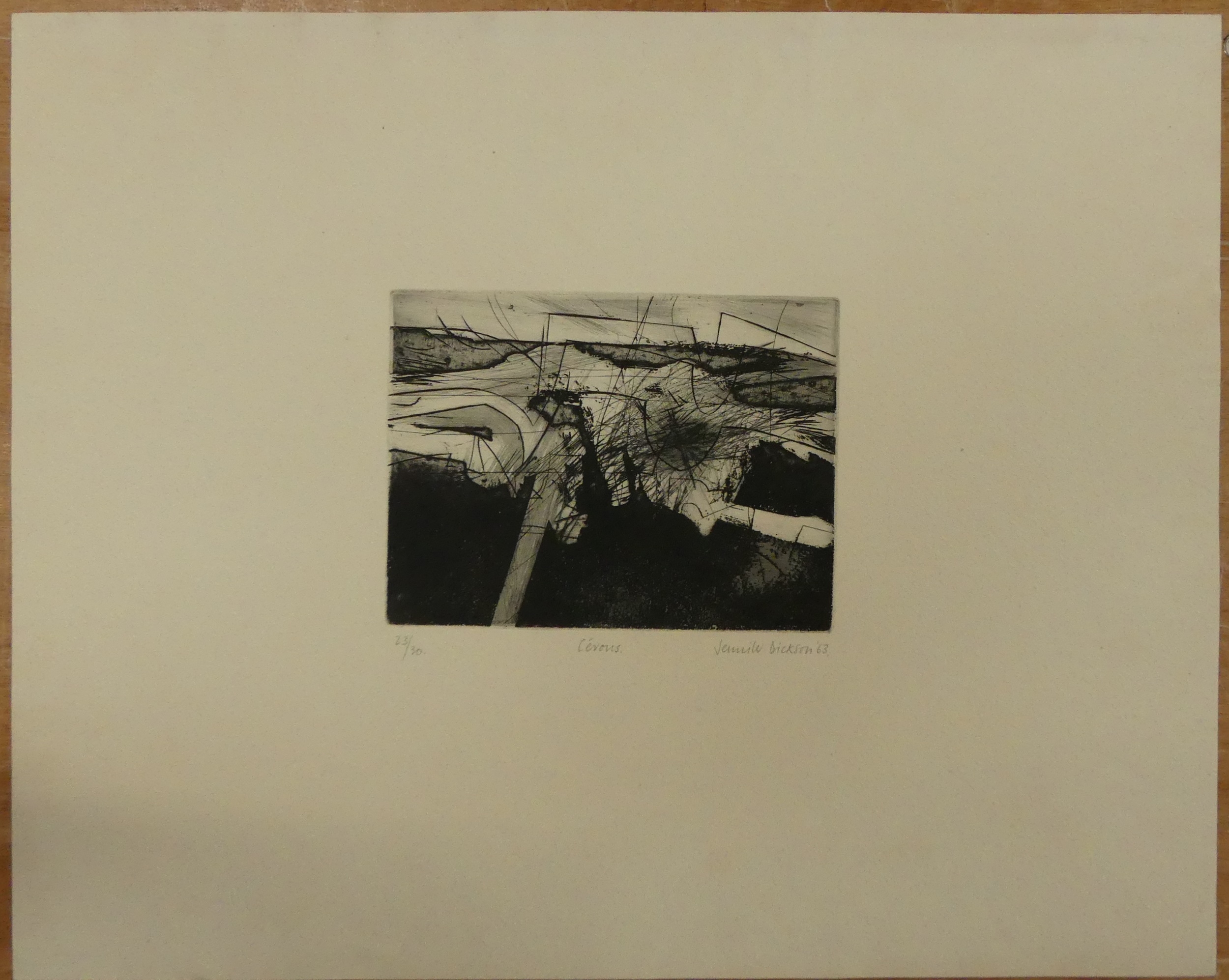 Jennifer Dickson | a collection of seven unframed works | MutualArt