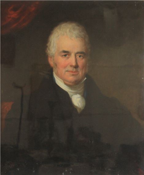 Solomon Cole | Half-length portrait of Joseph Stinton | MutualArt