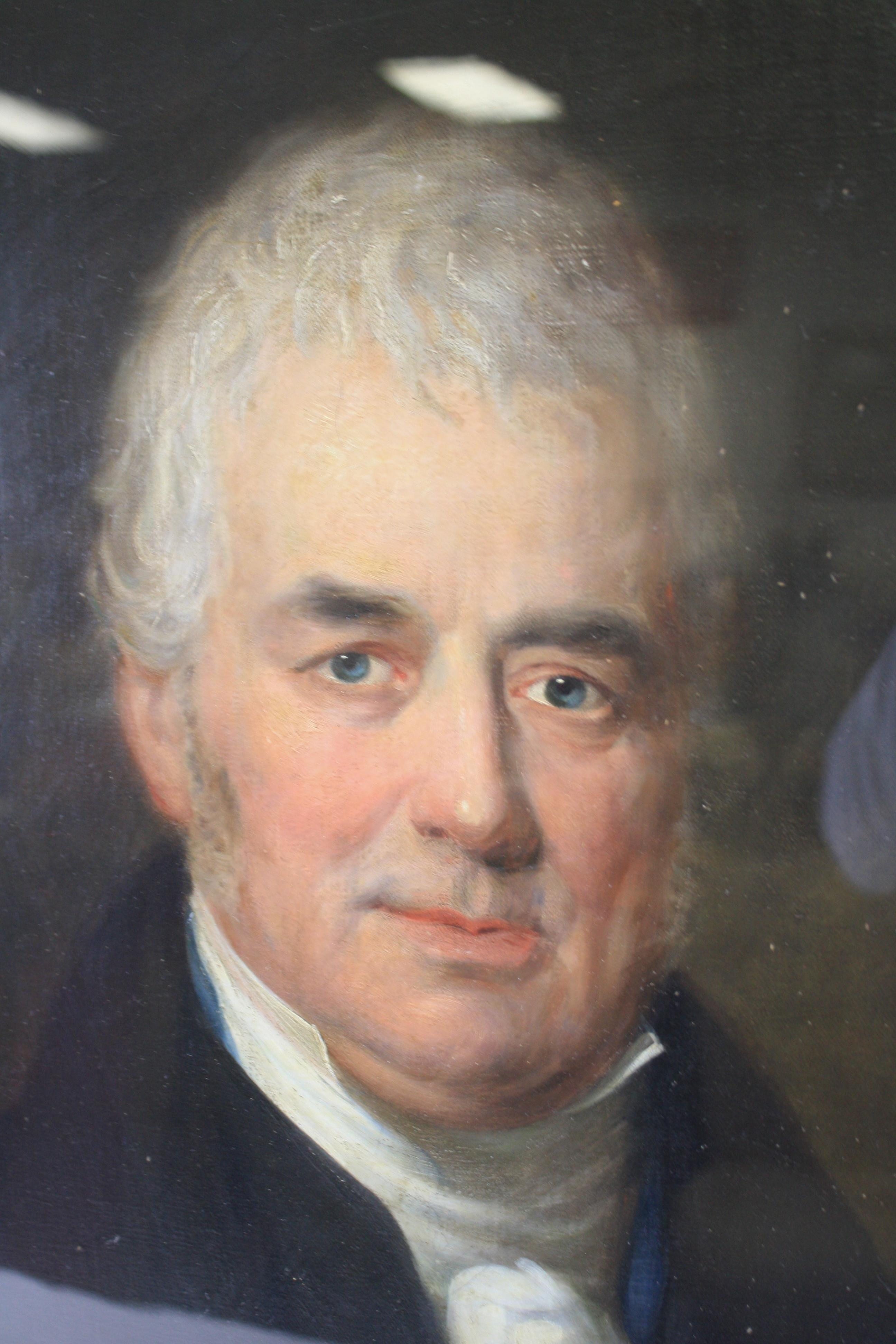 Solomon Cole | Half-length portrait of Joseph Stinton | MutualArt