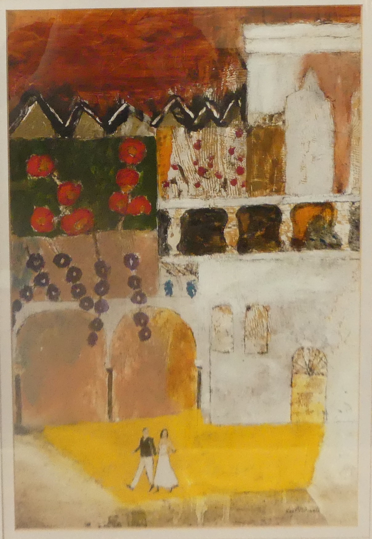 Leo McDowell | Couple in Morocco | MutualArt