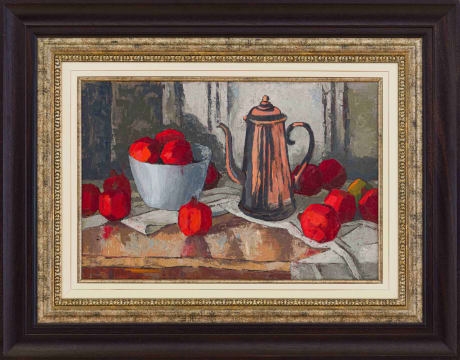 David Johannes Botha | Still Life with Pomegranates | MutualArt