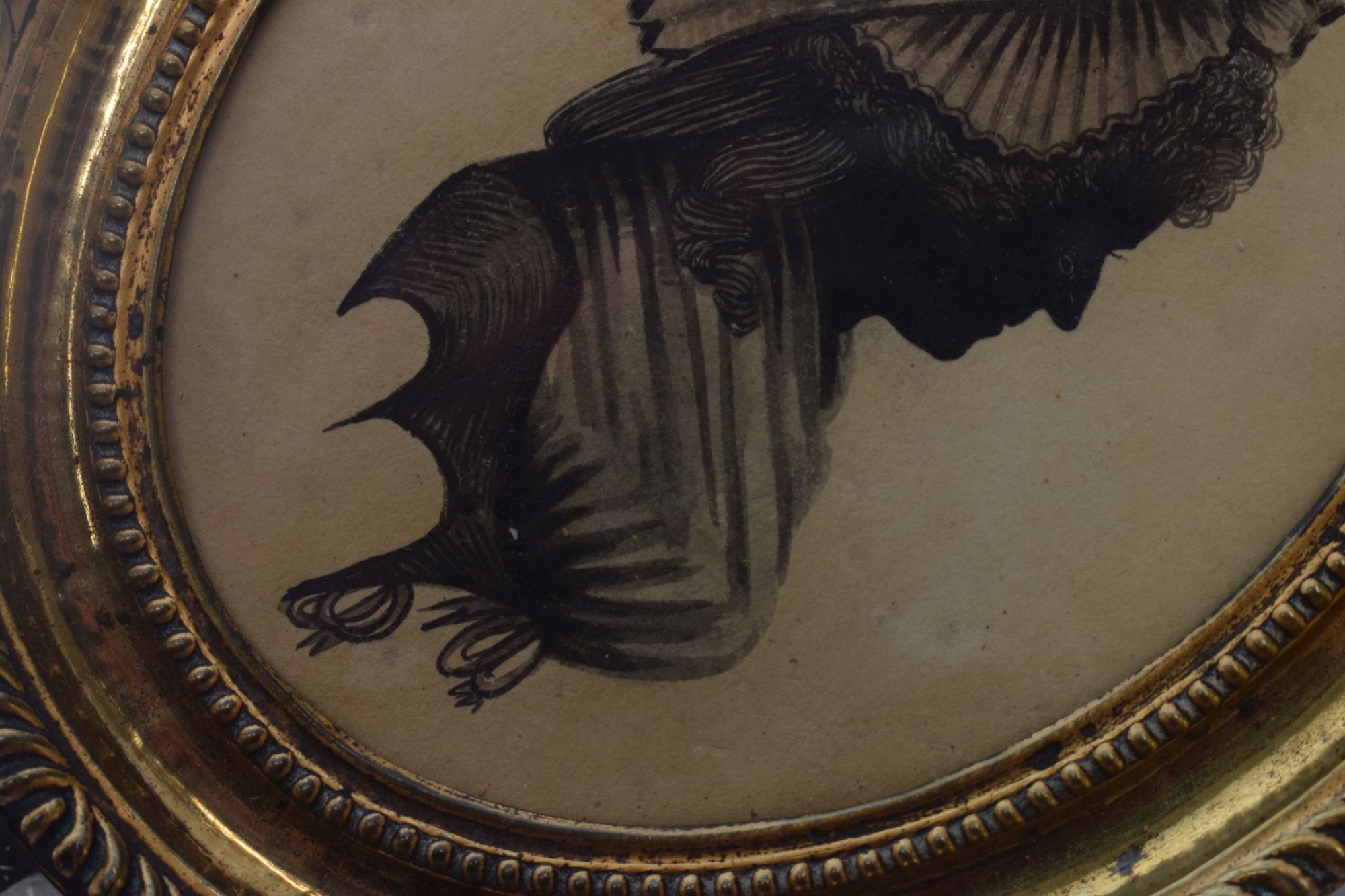 Isabella Beetham | George III silhouette of a lady | MutualArt