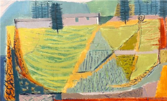 Eleanor Frances Esmonde-White | ABSTRACTED LANDSCAPE (1953) | MutualArt