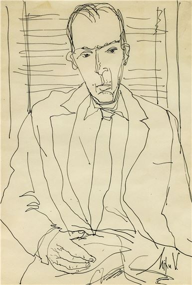 Mihu Vulcănescu | Man Portrait | MutualArt