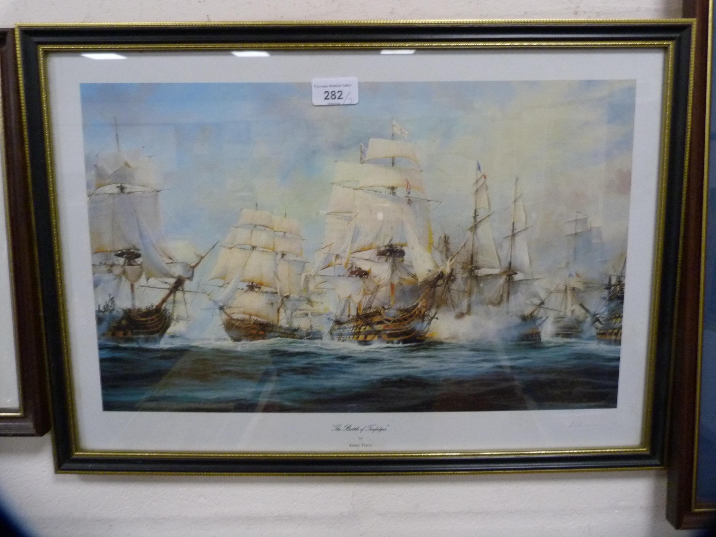 Robert Taylor | The Battle of Trafalgar | MutualArt