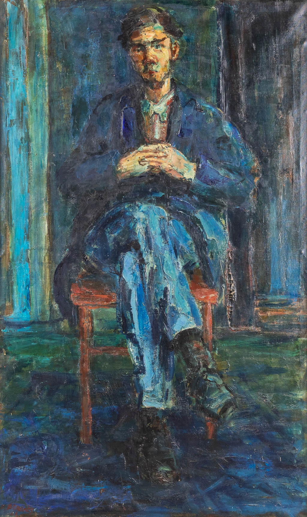 Fred Bervoets | Portrait of a man (1961) | MutualArt