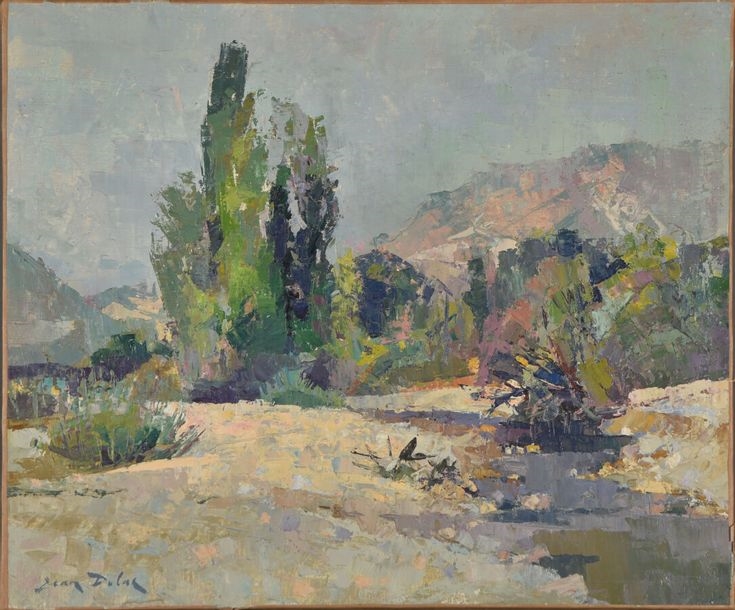 Jean Dulac | Watercourse at Ballons (1961) | MutualArt