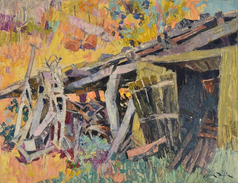 Jean Dulac | The old shed. | MutualArt