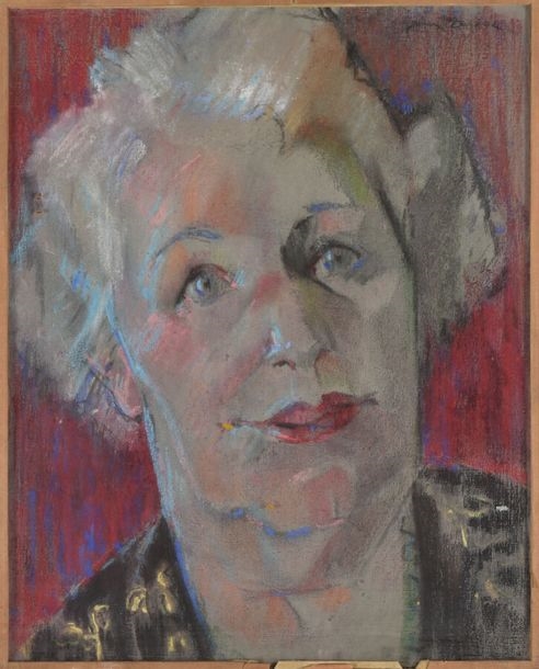 Jean Dulac | -Portrait of Jean (1958) | MutualArt