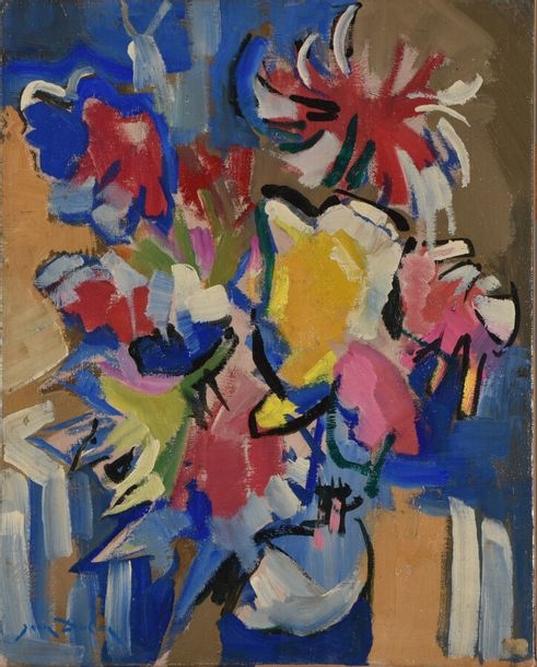 Jean Dulac | Flowers (1967) | MutualArt