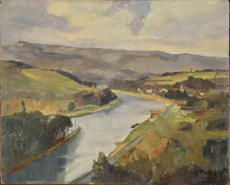 Jean Dulac | My first painting at age 8 (1971) | MutualArt