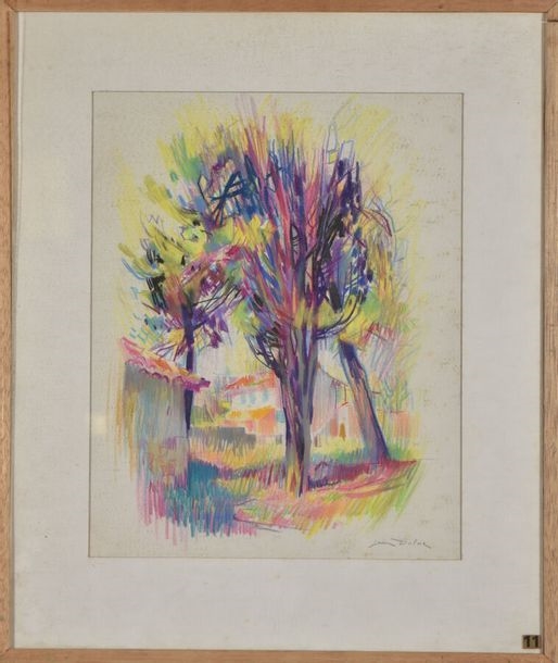 Jean Dulac | Study of trees | MutualArt
