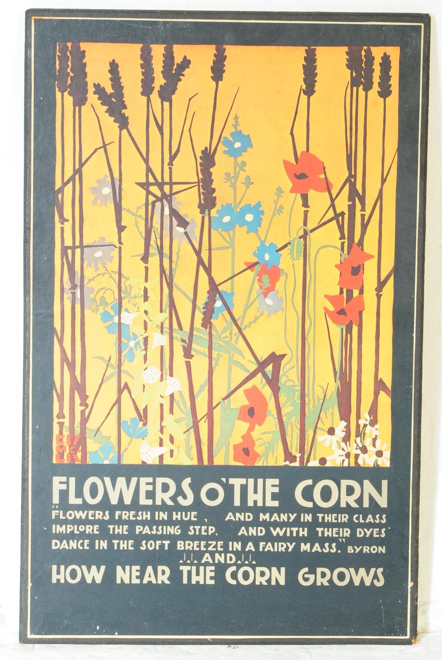 Edward McKnight Kauffer | Flowers O the Corn | MutualArt