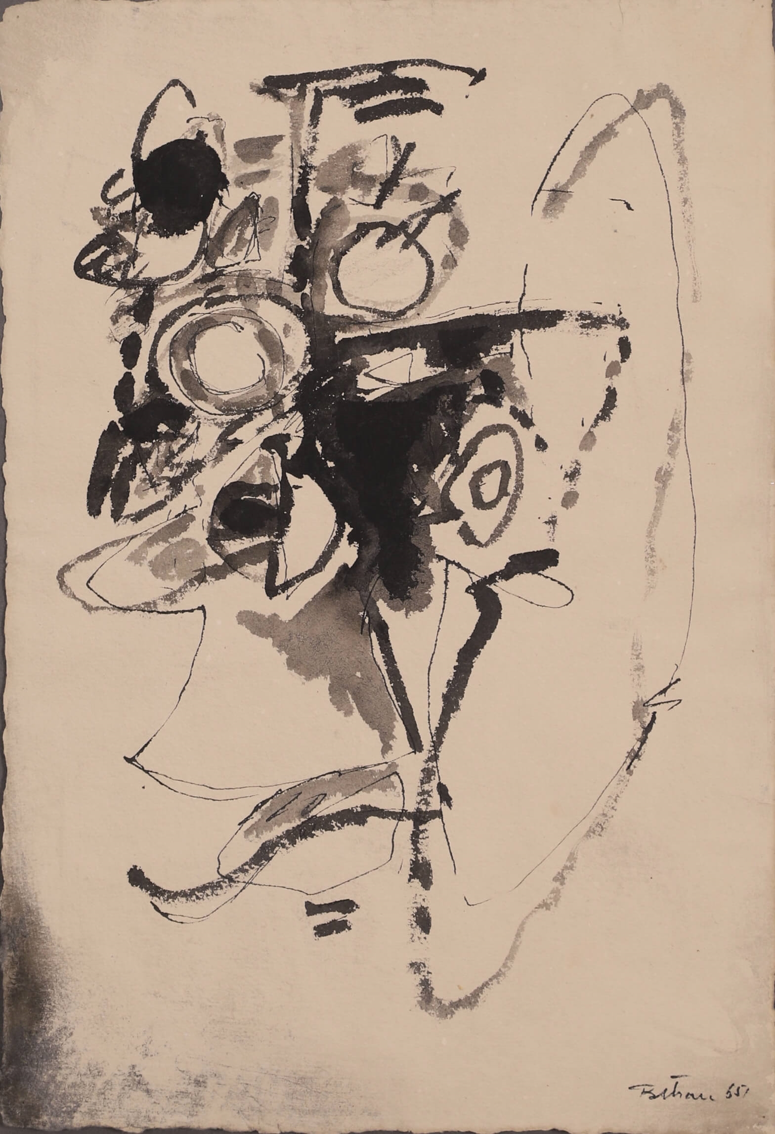 Albert Bitran | Composition, 1965 (1965) | MutualArt