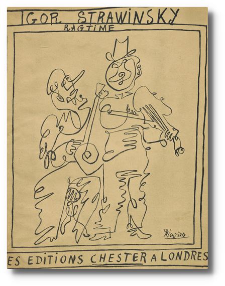 Pablo Picasso | IGOR STRAWINSKY | MutualArt