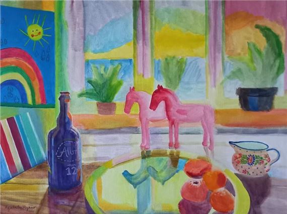 Agata Lis | 2 Artworks at Auction | MutualArt