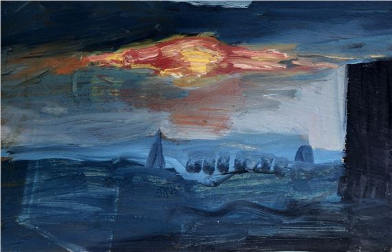 Allison Katz | Sunset 7080 Hutchison | MutualArt