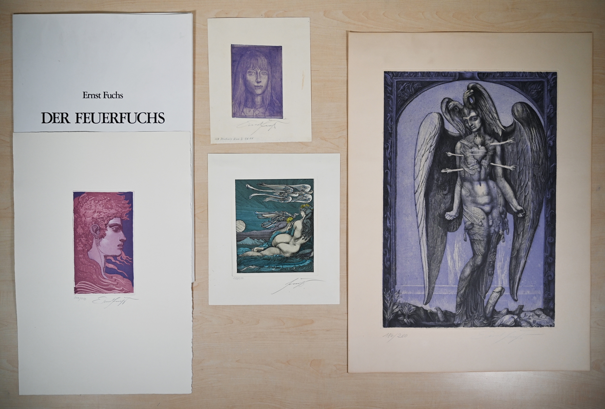 Ernst Fuchs | Kopf (1983) | MutualArt