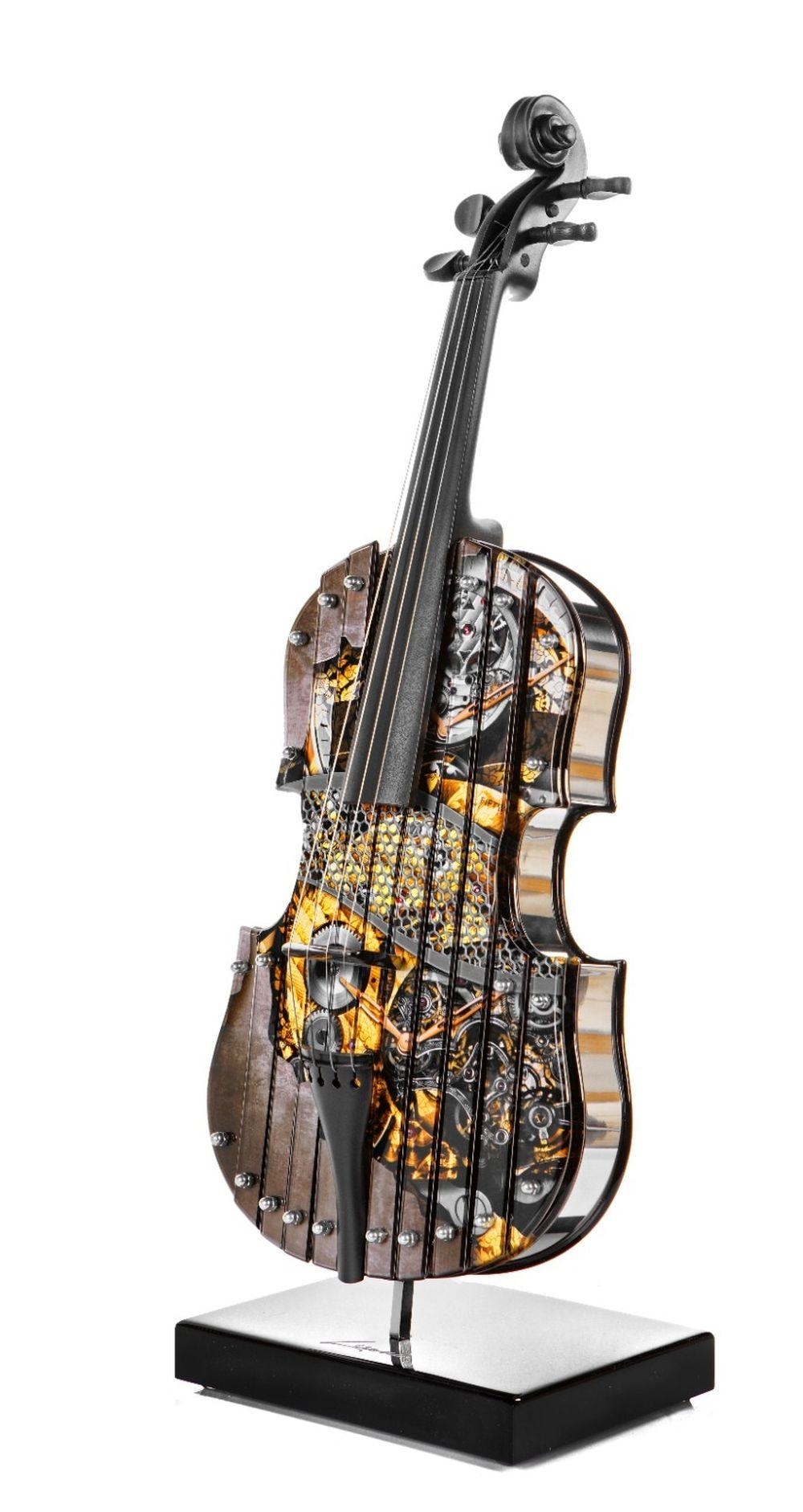 Lirone | Inside a Watch Violin (2020) | MutualArt