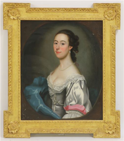 Henry Pickering | Portrait of Elizabeth Tyndall (1720-1747) | MutualArt