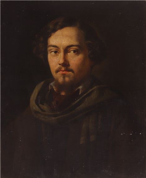 Alexandre-Marie Colin | PORTRAIT OF EUGENIE GABRIELLE BARBOU OF ...