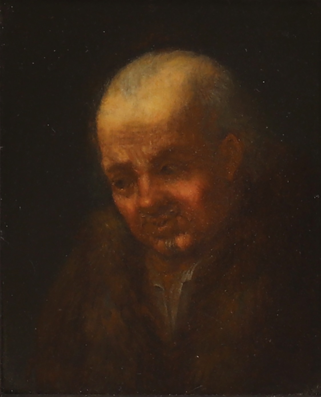 Balthasar Denner | Portrait of an old man head and shoulders | MutualArt