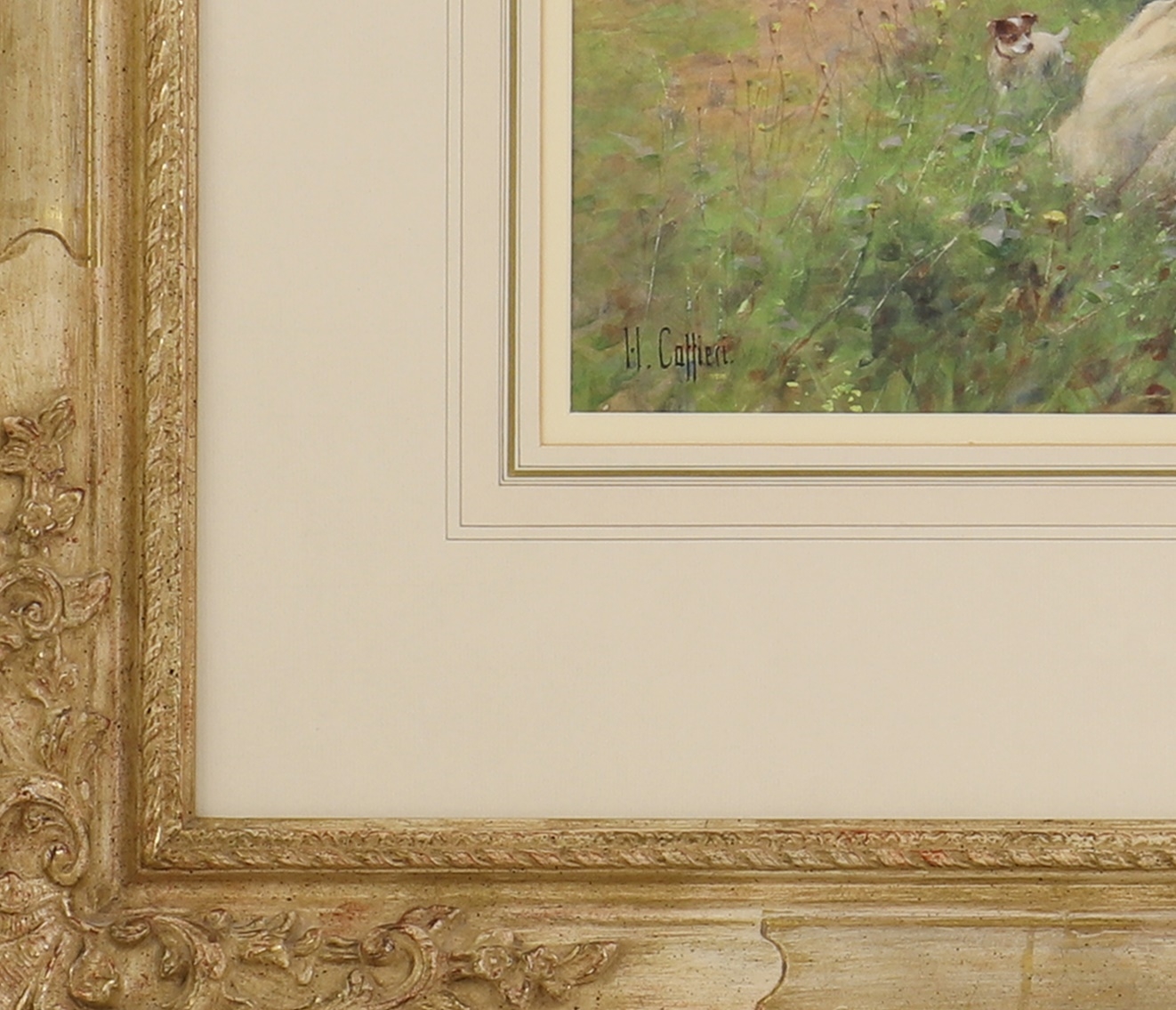 Hector Caffieri | A Summers Day Marlow Lock (1847) | MutualArt