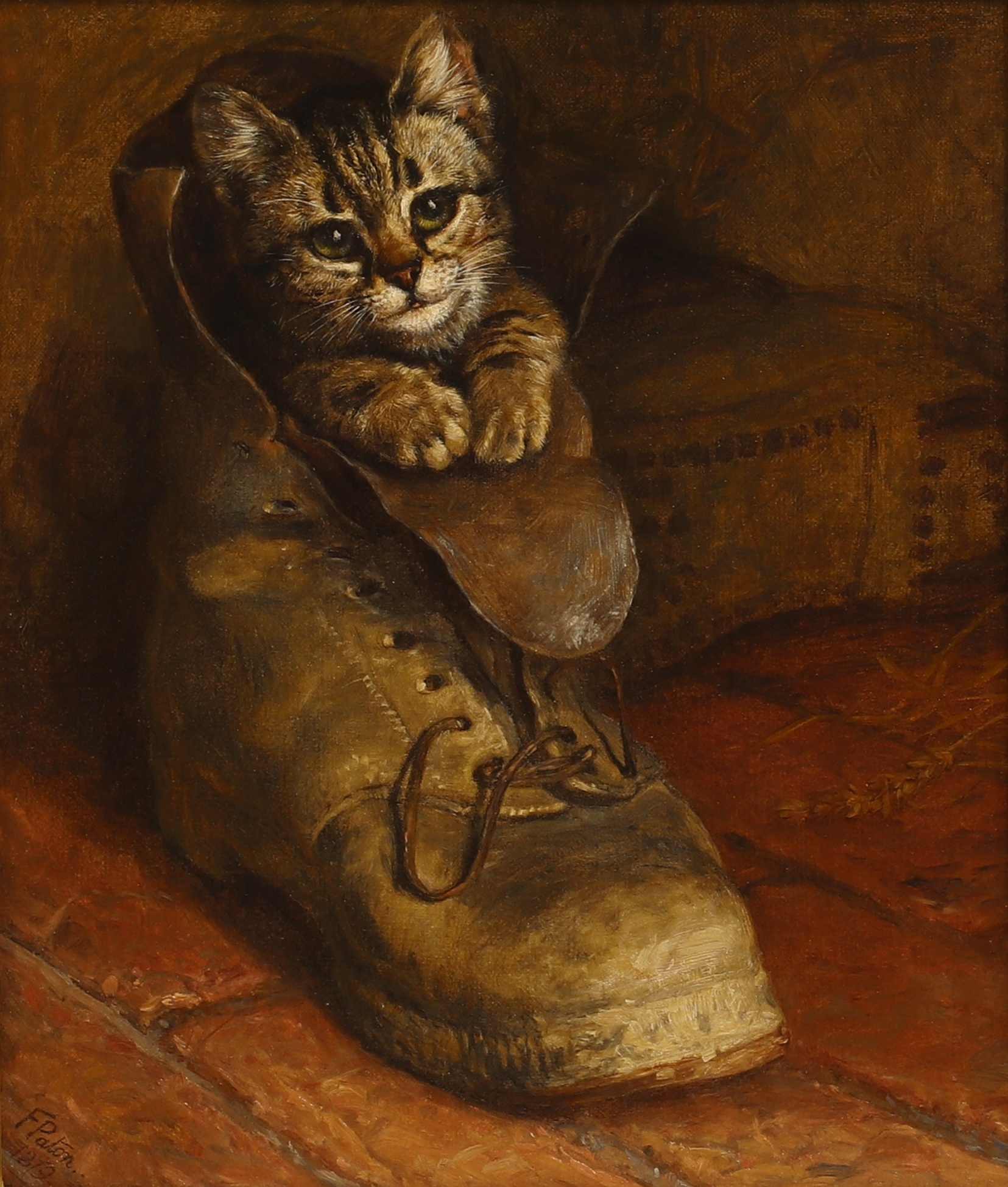 Frank Paton | Puss in Boots (1879) | MutualArt