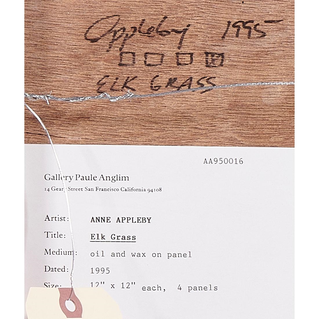 Anne Appleby | Elk Grass (1995) | MutualArt