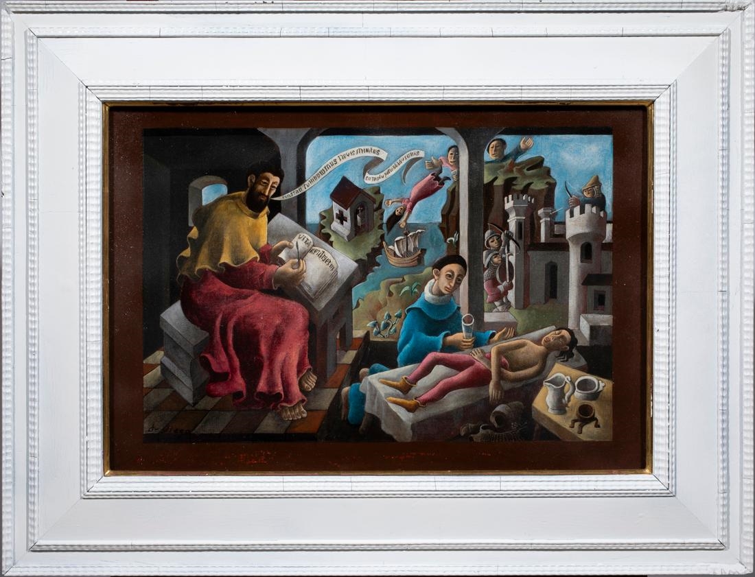 Julio de Diego | History of Medicine (Circa 1940) | MutualArt