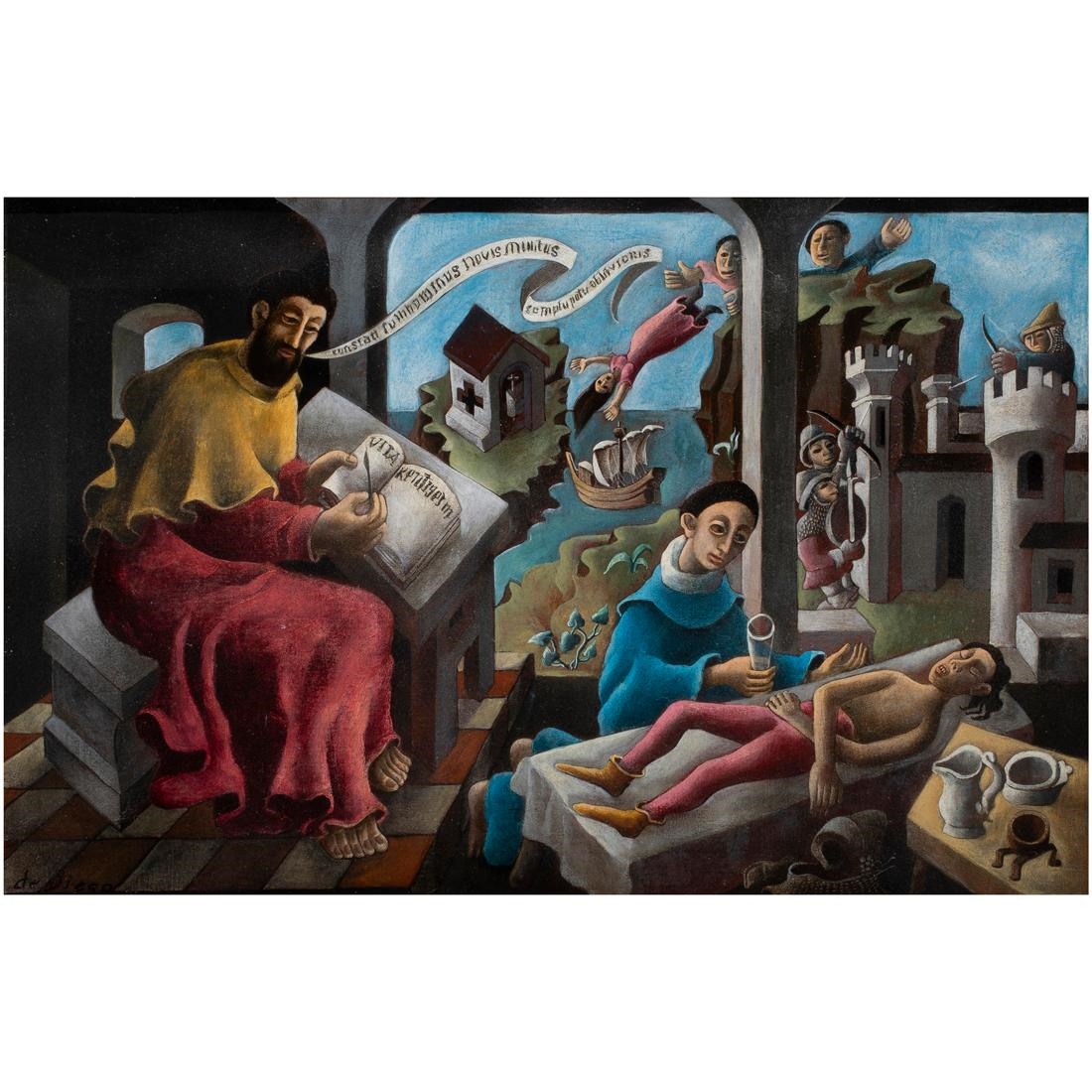 Julio de Diego | History of Medicine (Circa 1940) | MutualArt