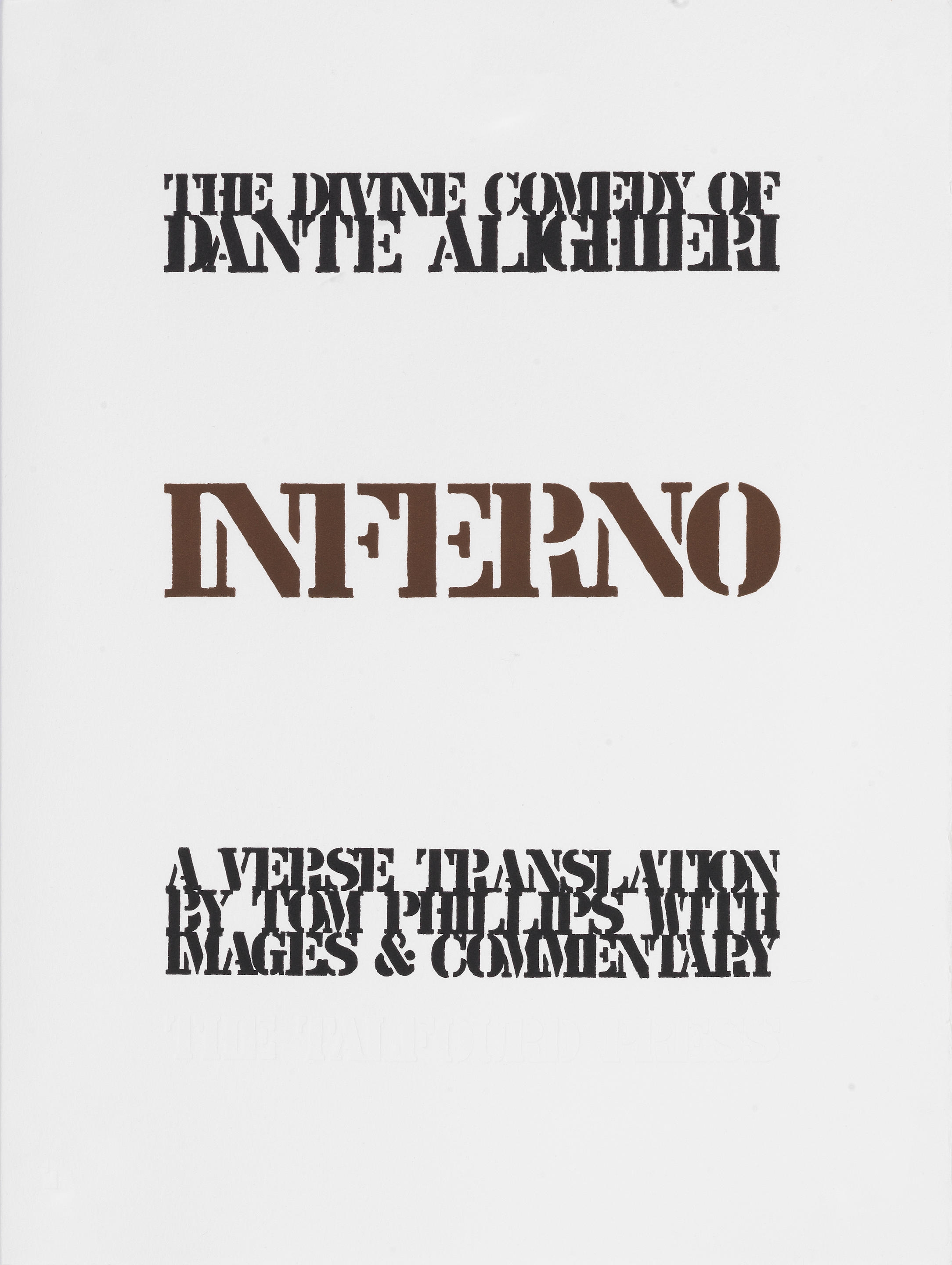 Tom Phillips | Dante's Inferno (1983) | MutualArt