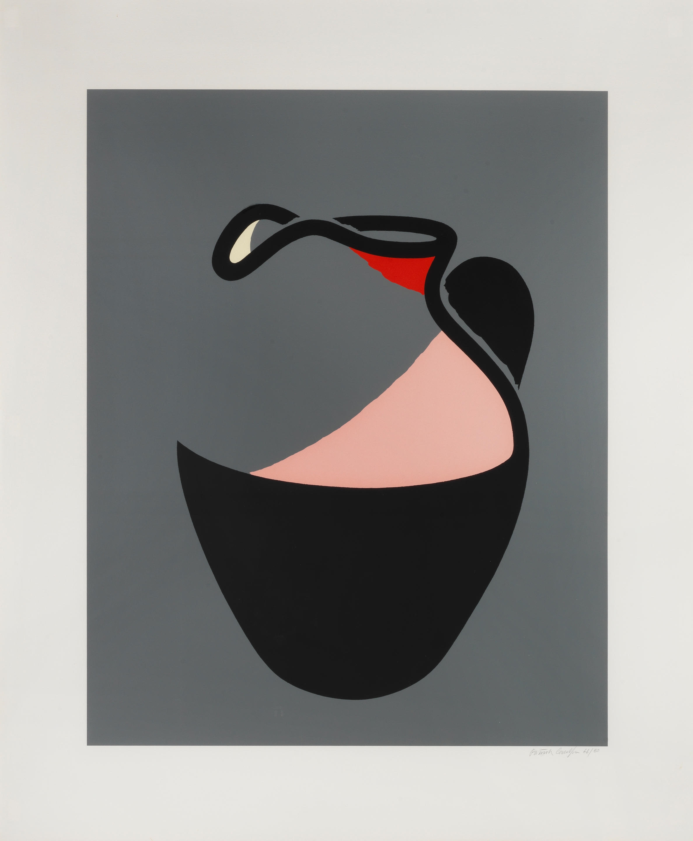 Patrick Caulfield | Pink Jug | MutualArt