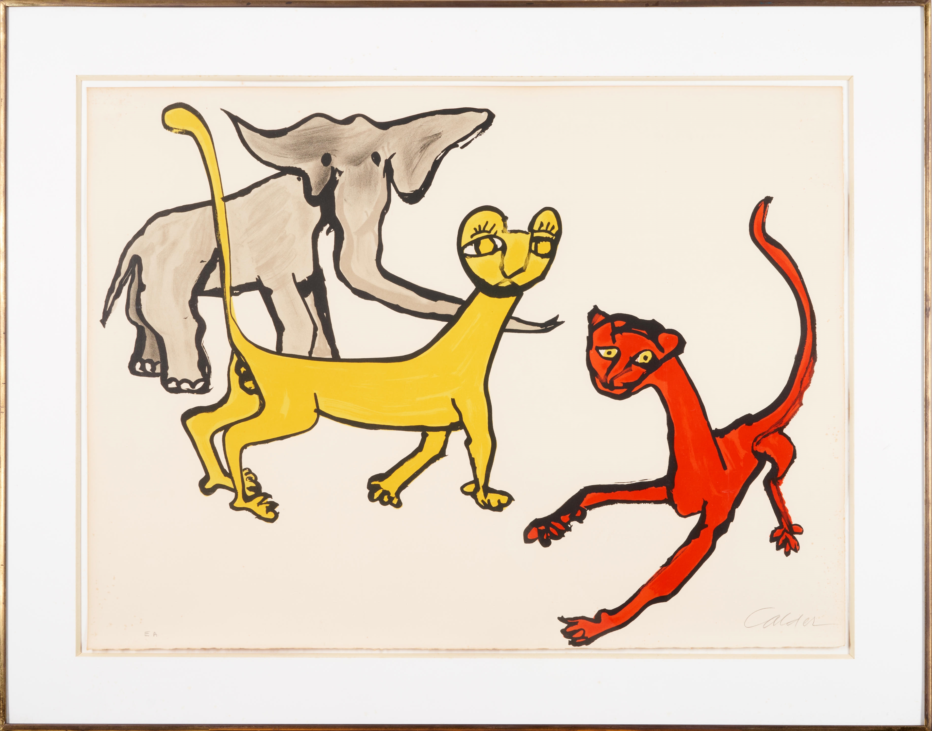 Alexander Calder | Animals (1976) | MutualArt