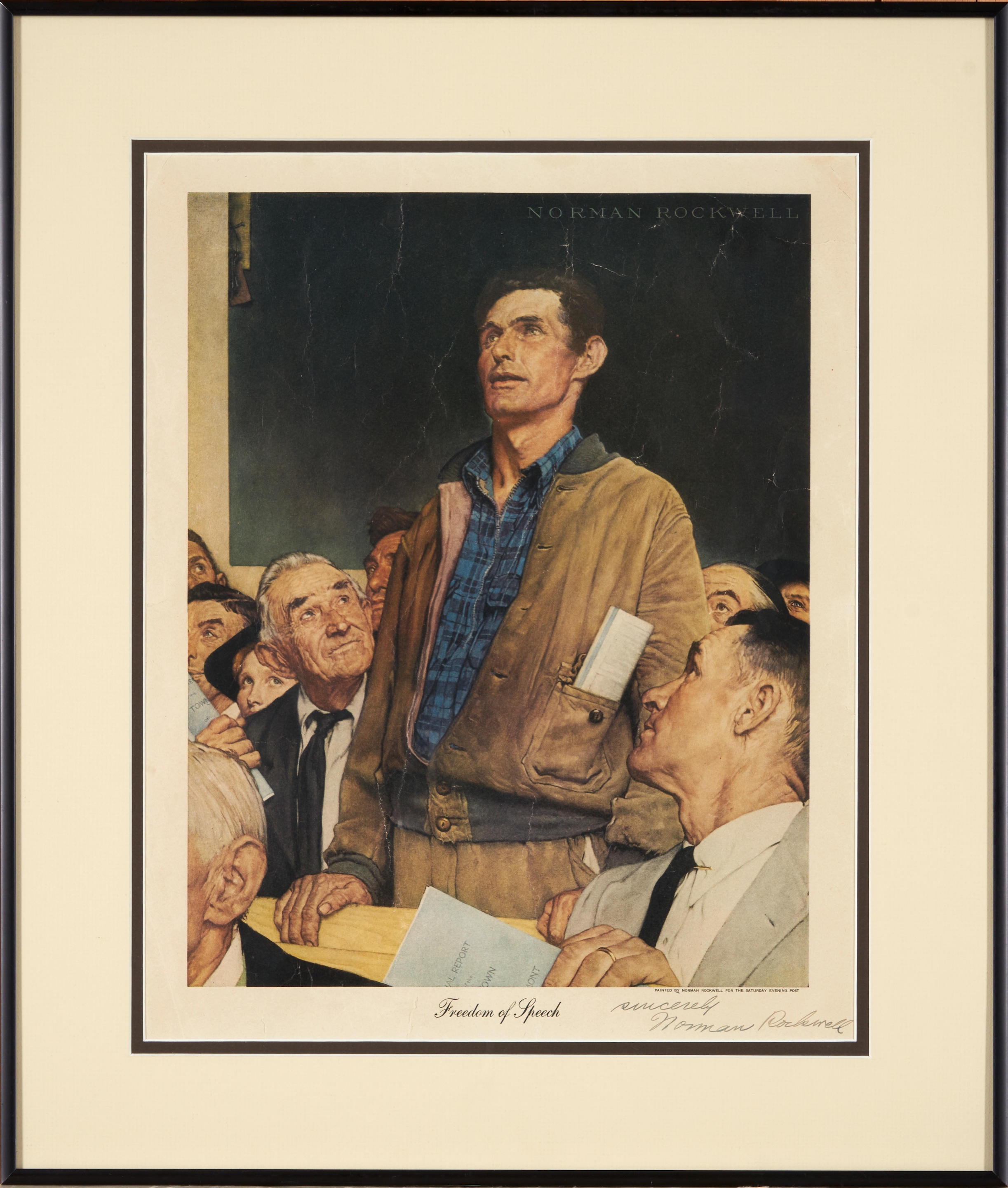 Norman Rockwell | Four Freedoms (1943) | MutualArt