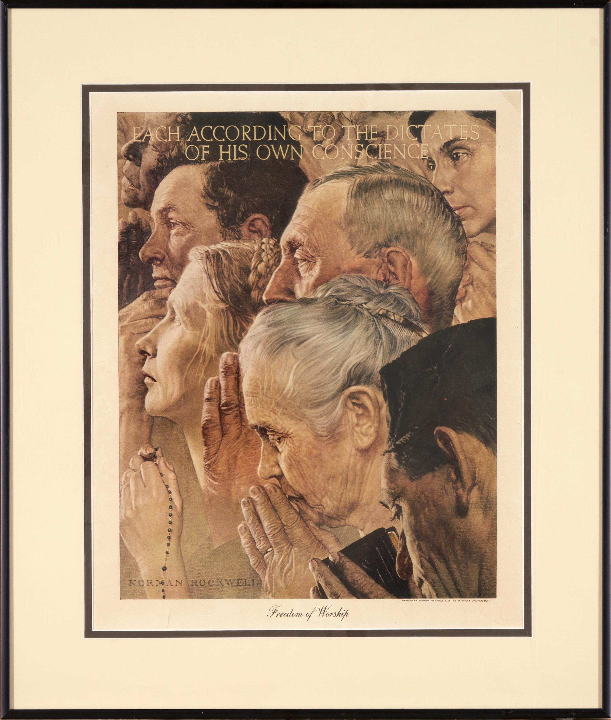 Norman Rockwell | Four Freedoms (1943) | MutualArt