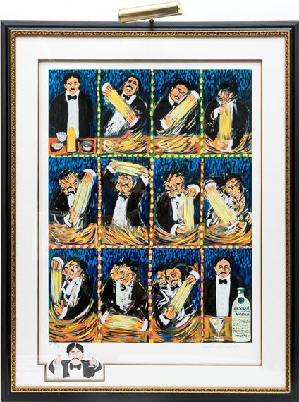 Guy Buffet | Martini In Blue | MutualArt