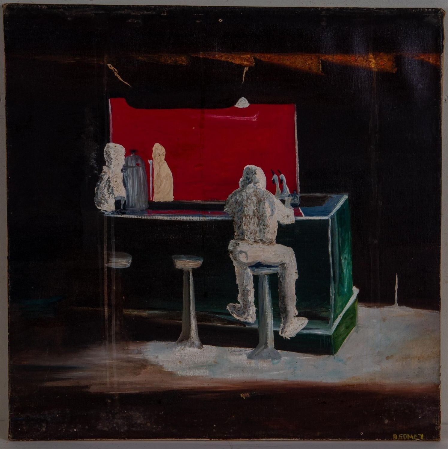 Benigno Gomez | Bar Scene | MutualArt
