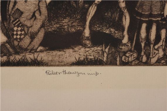 Robert Lawson |, ‘We Fix Flats’, (1932) | MutualArt