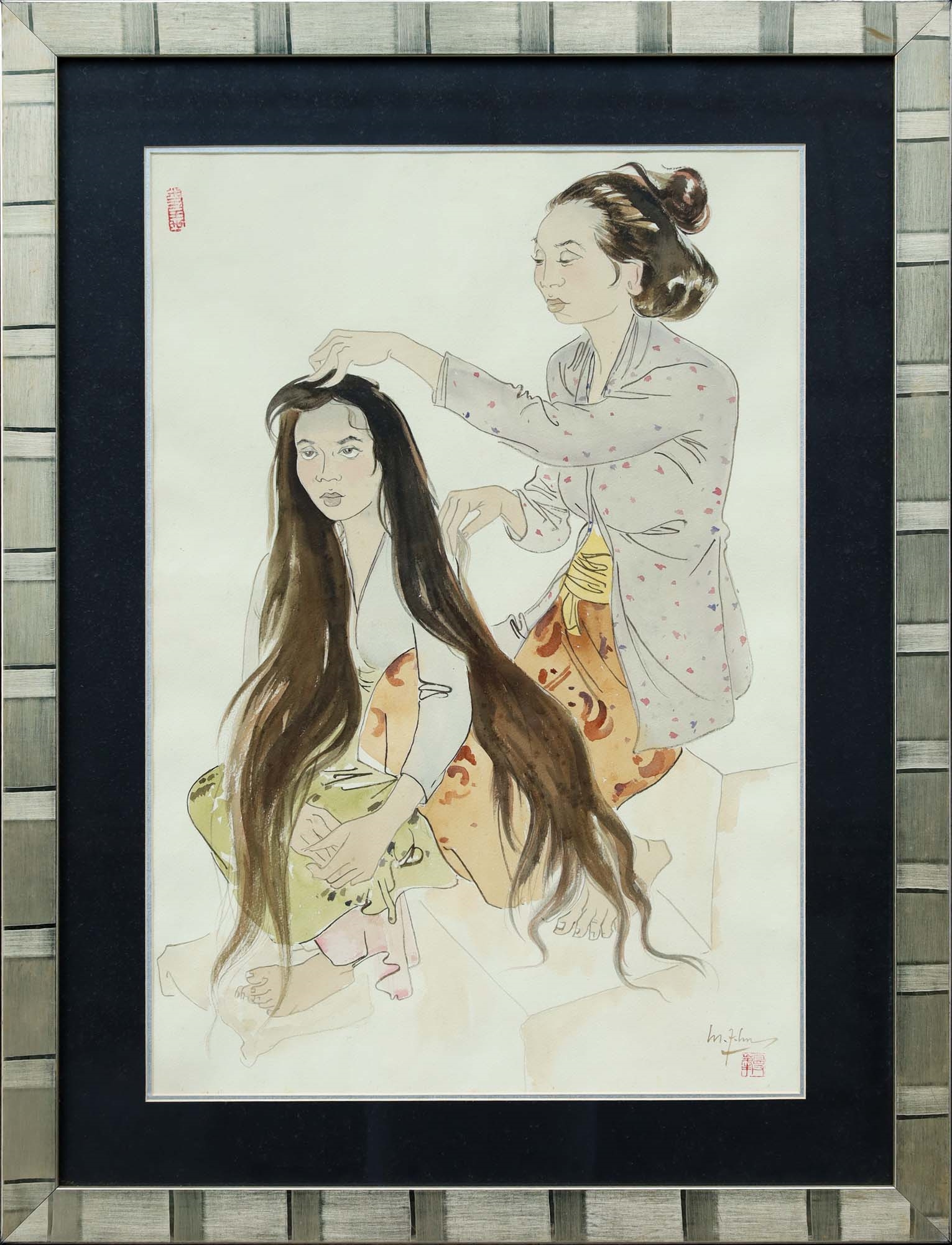 Lee Man Fong | Mencari Kutu (2023) | MutualArt