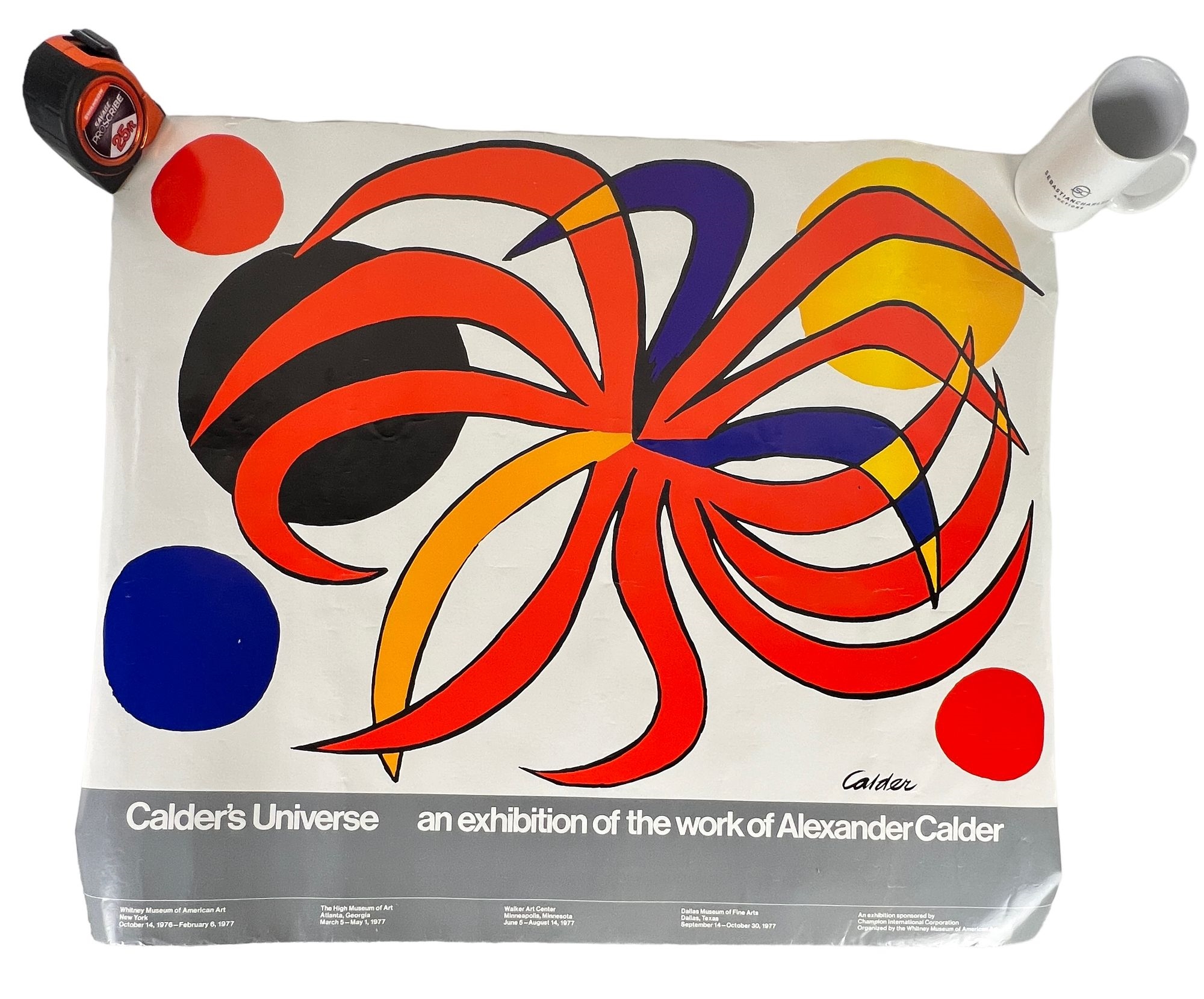 Alexander Calder | Alexander Calder Poster 1977 | MutualArt