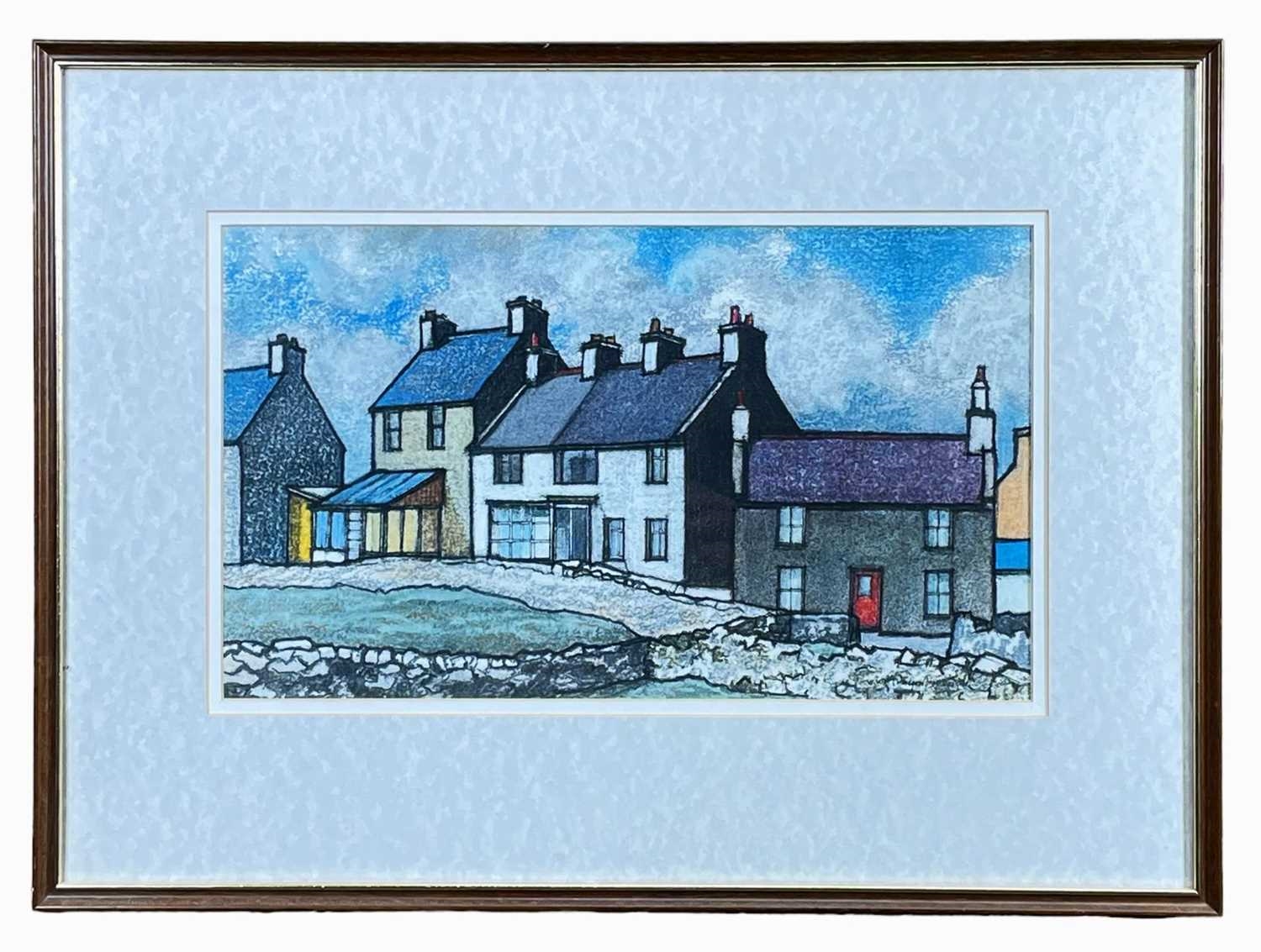 Warren Watkinson Morris | architectural colourful view of an Ynys Mon ...